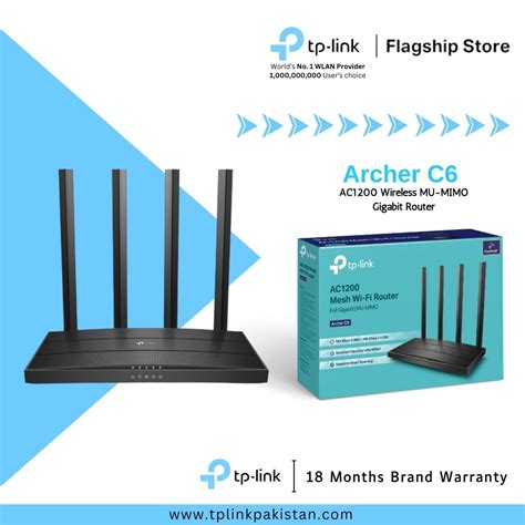 TP Link Wi Fi Router Archer C AC Wireless MU MIMO Dual Band Gigabit Router Months