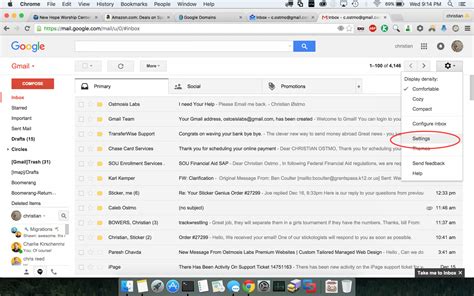 Gmail Dashboard