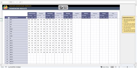 Educational Management System Template Excel Xls