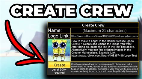 How To Create A Crew Logo In Blox Fruits Easy Guide Youtube Free Word