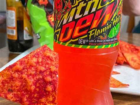 Tales Of The Flowers Flamin Hot Mountain Dew And Doritos Flamin Hot