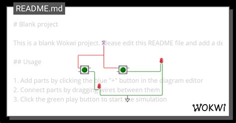Push Button And Led Wokwi Esp32 Stm32 Arduino Simulator