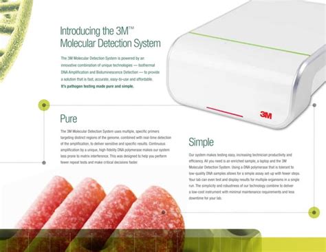 3 M Molecular Detection System Pdf Chemistry Science
