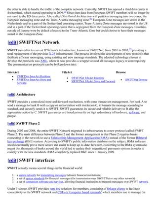 Swift Society Worldwideinterbankfinancialtelecommunication PDF