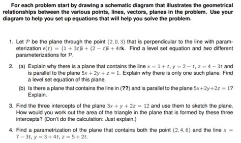Solved For Each Problem Start By Drawing A Schematic Diagram Chegg Com