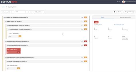 Business Capability Based Planning Page 2 Servicenow Community