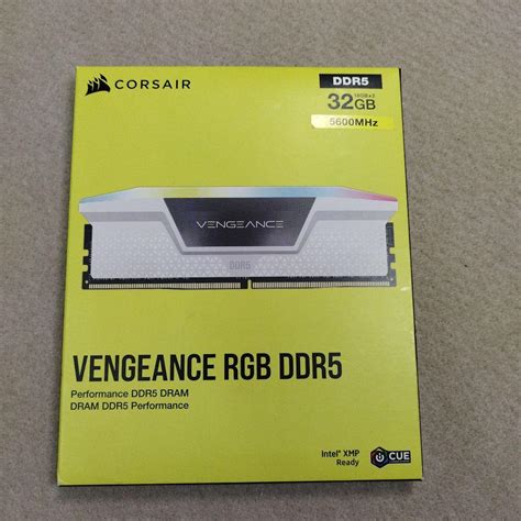 Corsair Ddr5 5600mhz Pc用メモリ 32gb ホワイト メルカリ