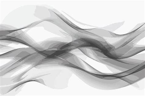 Elegant Grayscale Abstract Background Design Clipart Premium Ai Generated Vector