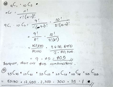 [solved] permutations and combinations learning task revised