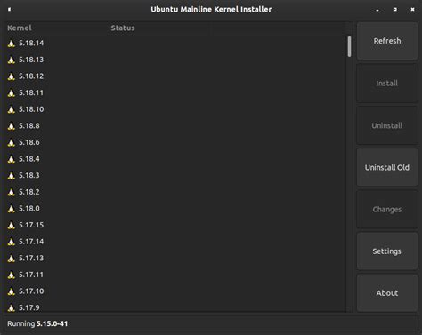 Installing The Latest Linux Kernel In Ubuntu With The Ubuntu Mainline Kernel Installer Software