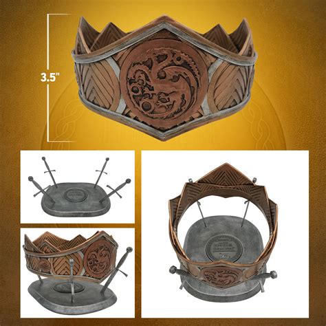 The Crown Of King Viserys Targaryen By Factory Entertainment Sideshow