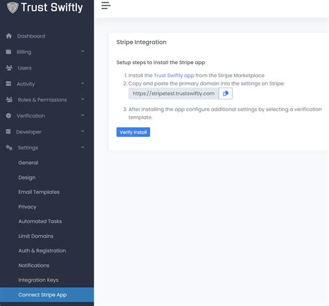Install And Demo Guide Trust Swiftly Developer