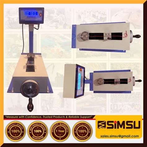 Digital Alloy Steel Simsu Wire Crimp Pullout Tester At ₹ 78000 Piece In