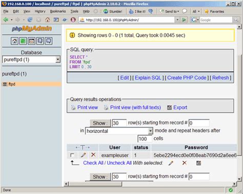 Virtual Hosting With Pureftpd And Mysql Incl Quota And Bandwidth