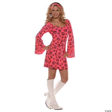 Womens 60s Love Costume Oriental Trading