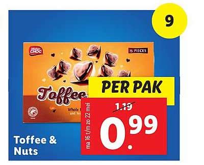Toffee Nuts Aanbieding Bij Lidl 1Folders Nl
