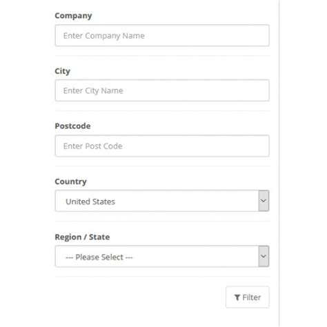 OpenCart Admin Customer Filter By Address OpenCart Admin Customer Filter By Address