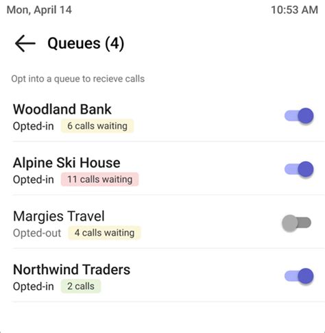 Use The Queues App For Microsoft Teams Microsoft Support