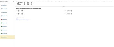 Solved Identify The Null And Alternative Hypotheses Choose Chegg
