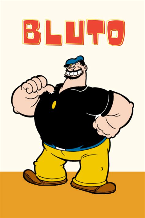Bluto From Popeye The Sailor Man Popeye The Sailor Man Popeye