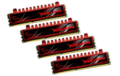 16GB G Skill Ripjaws DDR3 1066MHz PC3 8500 CL7 Quad Channel Memory Kit 4x 4GB