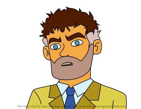 How To Draw Basil Postlethwaite From Sally Bollywood Super Detective How To Draw Basil Postlethwaite From Sally Bollywood Super Detective