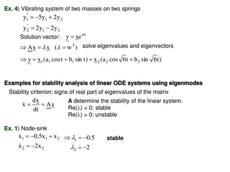 Ppt Chap 7 Linear Algebra Matrix Eigenvalue Problems Powerpoint