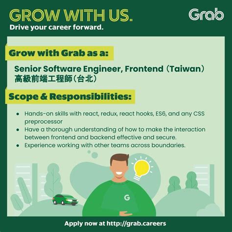 Grab On Linkedin Were Looking For Senior Software Engineers Frontend