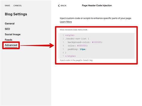 How Do I Create Tabs In Squarespace