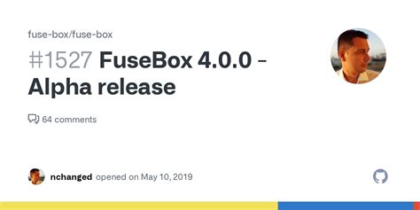 FuseBox Alpha Release Issue Fuse Box Fuse Box GitHub