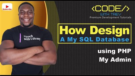 How To Design A Mysql Database Using Phpmyadmin Trevoir Williams