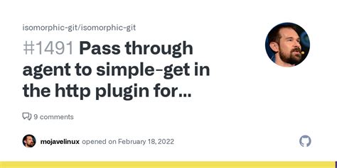 pass through agent to simple get in the plugin for node js · issue