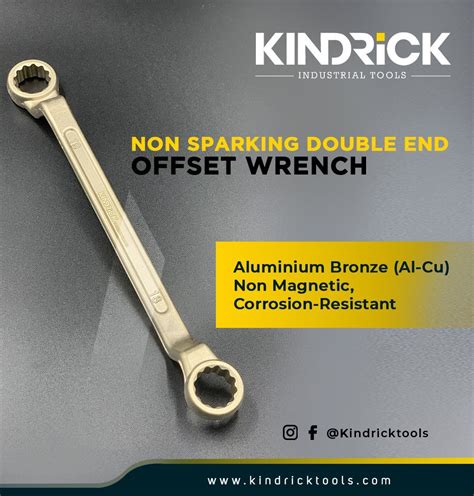 Kindrick Non Sparking Double End Ring Offset Wrench Abasco Tools
