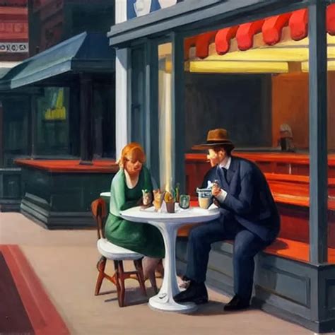 Edward Hopper Bar Openart
