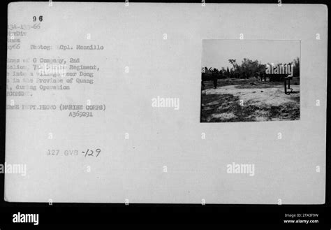 Us Marines From G Company 2nd Battalion 7th Marine Regiment Entered