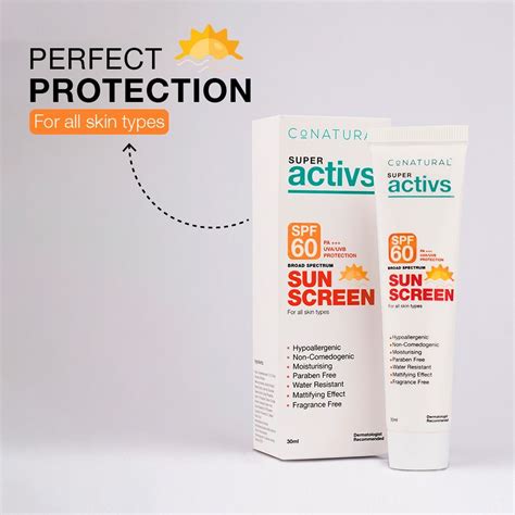 Conatural Sunprotection Sunblock Spfprotection Sunscreen