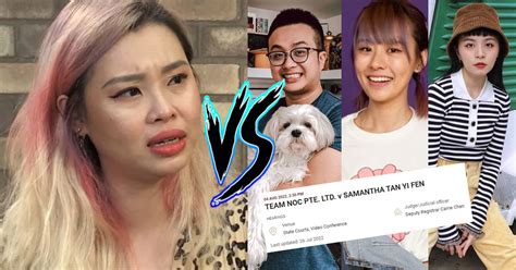 Noc Sues Reno King Ryan Tan Samantha Tan Yi Fen And Grace Lim Si Yin Noc Ex Talents Goody Feed