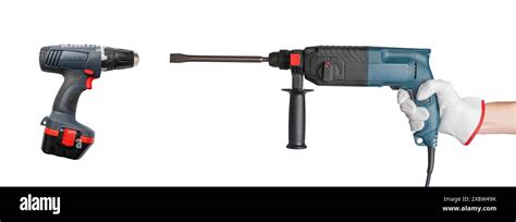 Driller And Drill Equipment Electric Tool For Work And Repair