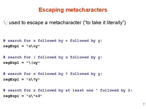 recap two ways of using regular expression search