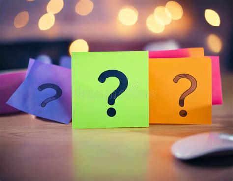 Colorful Post It Notes Sticky Notes For Writing New Ideas And Concepts In A Business Or School