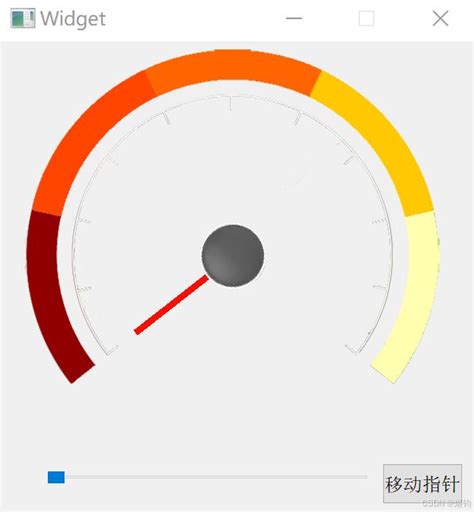 Qt5实现表盘的旋转效果，通过提升qlabel类