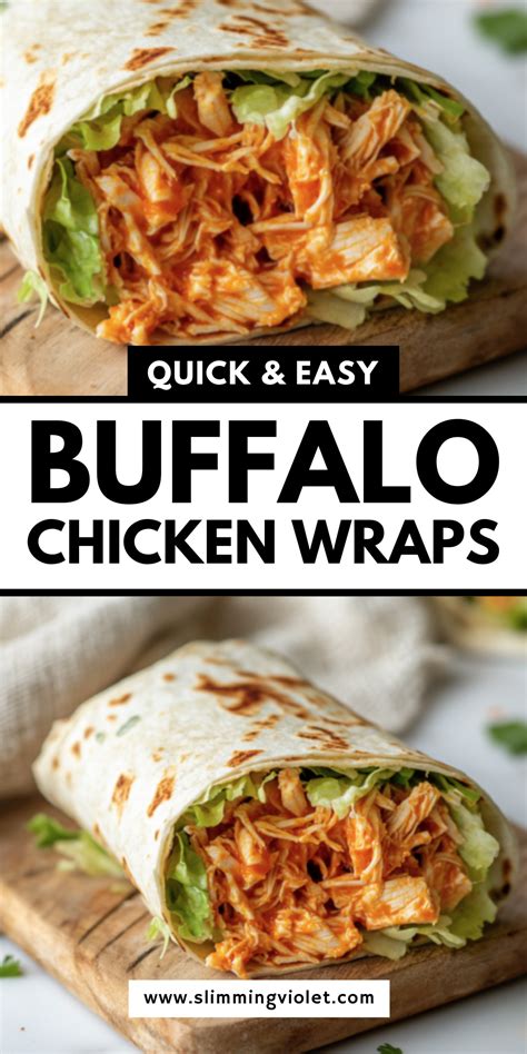 Buffalo Chicken Wraps Shredded Buffalo Chicken Recipes Buffalo Ranch