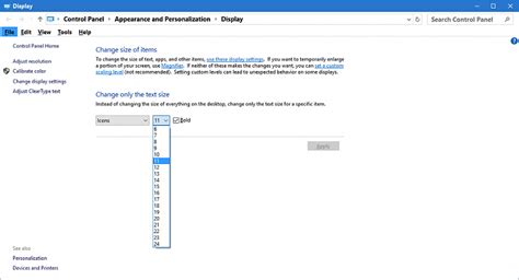 Changing The System Font Size In Windows Explorer Solved Windows 10 Forums