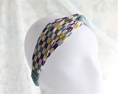 PDF Tutorial Of Twisted Headband Step By Step Instruction Etsy