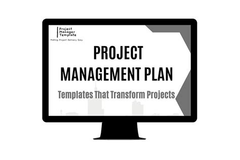 Program Management Plan Template Project Templates