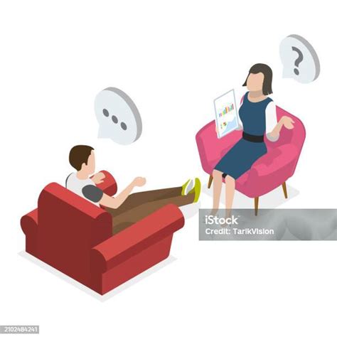 Tv 인터뷰의 3d 등각 투영 평면 벡터 그림입니다 항목 2 등측투영법에 대한 스톡 벡터 아트 및 기타 이미지 등측투영법 디자인 만화 Istock