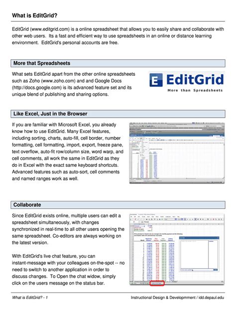 Fillable Online What Is Editgrid Fax Email Print Pdffiller