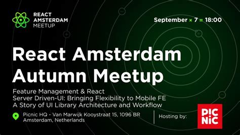 Roline Spijkervet On Linkedin React Amsterdam Autumn Feature Management And React Server Driven