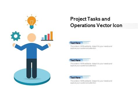 Project Tasks And Operations Vector Icon Ppt PowerPoint Presentation Summary Slides PDF