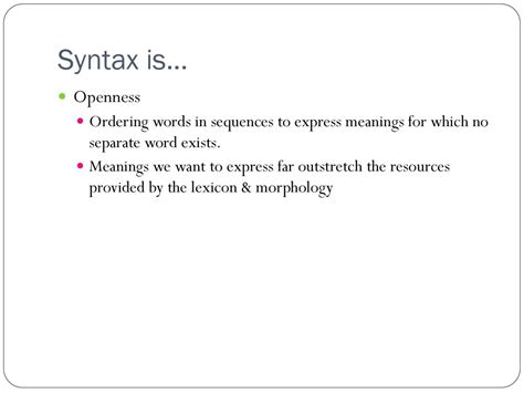 Structures Of Sentences Ppt Download